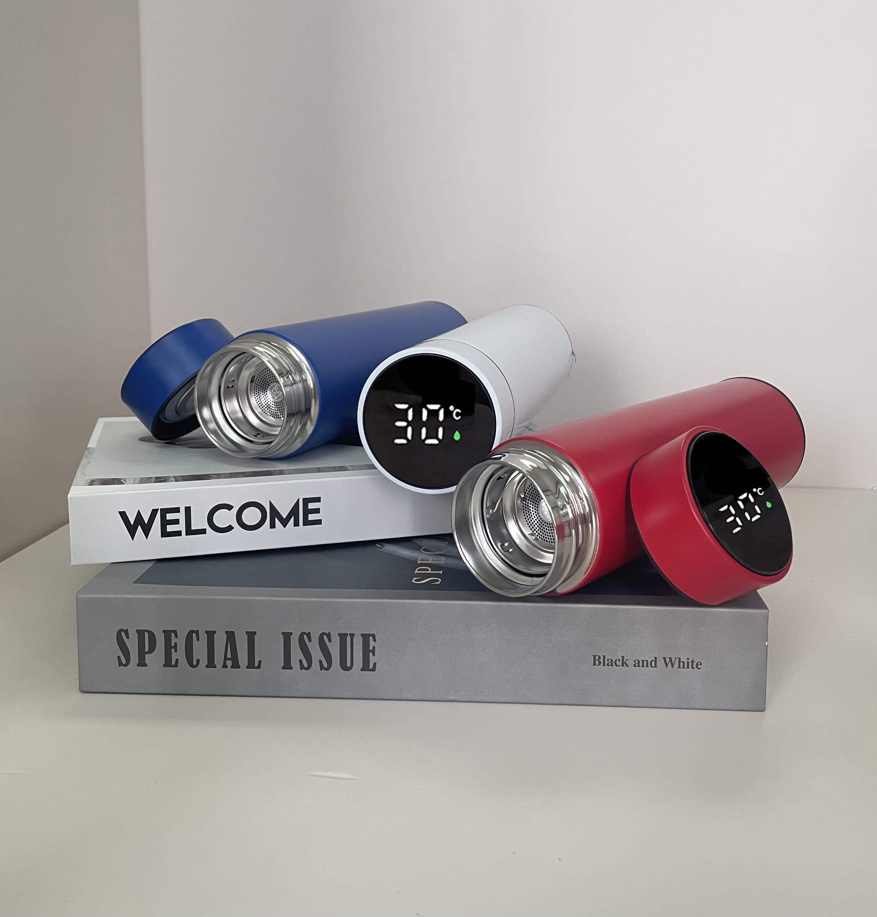 Smart Water Bottle Insulated Water Bottle Coffee Bottle Travel Coffee ...