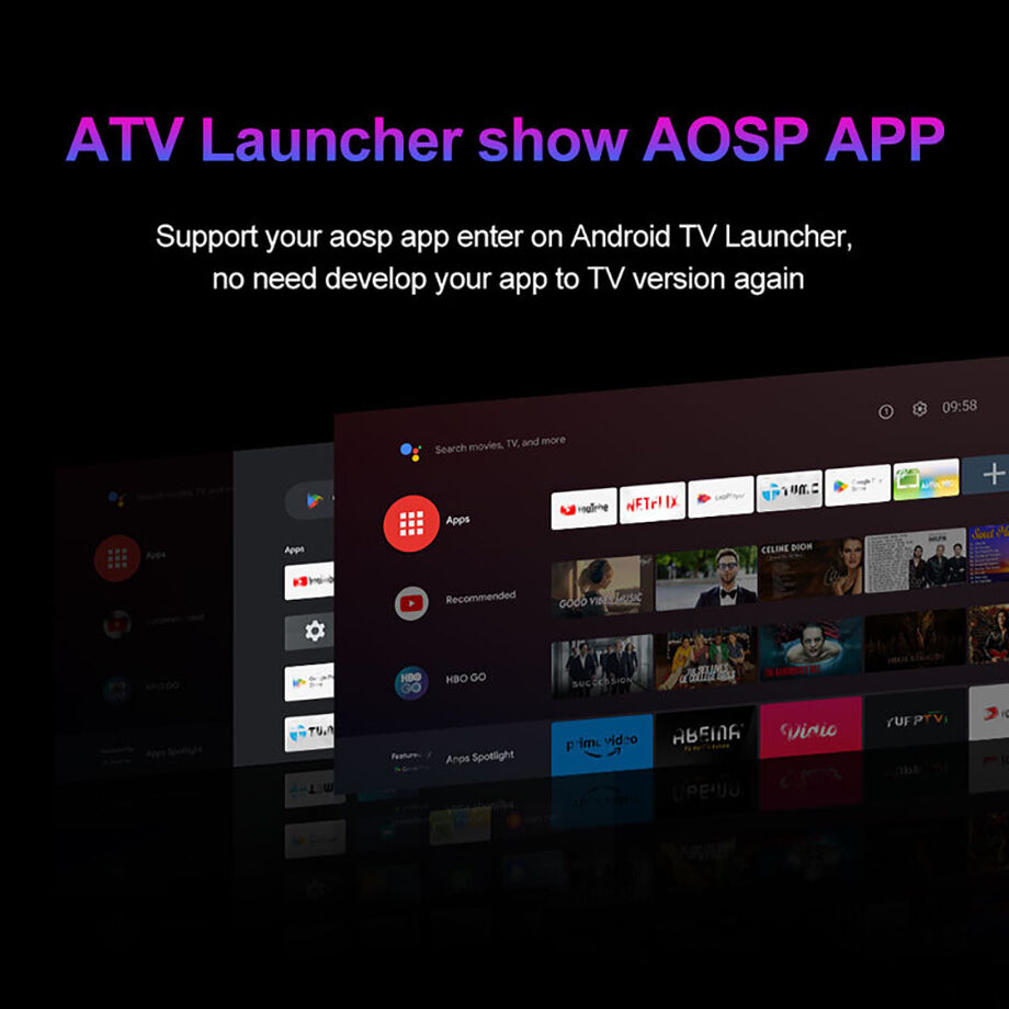 I96q Atv Smart Atv Box 32gb Android 11 Set Top Box Ip Tv With Dual Wifi ...