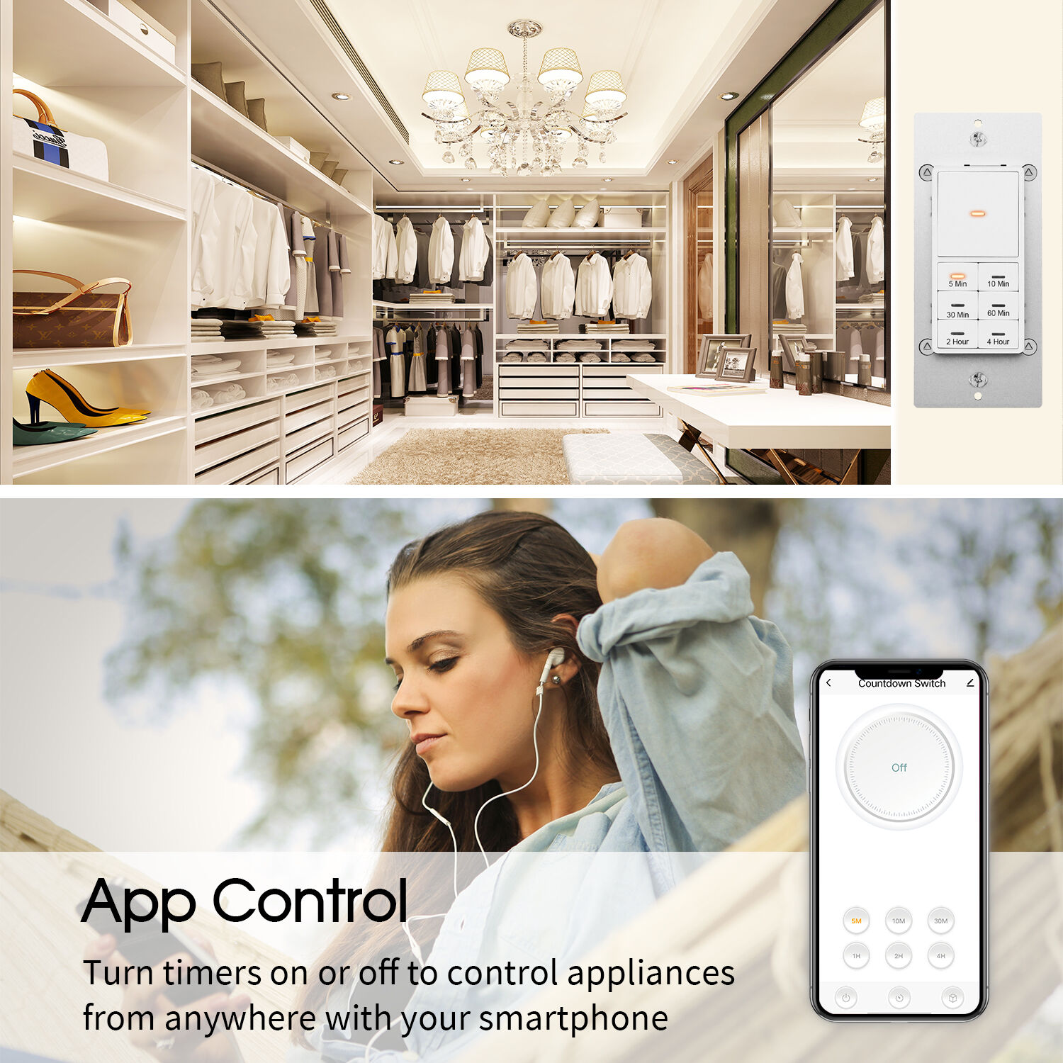 Buy Wholesale China Wifi Countdown Timer Switch 5-15-30 Minute 1-2-4 ...