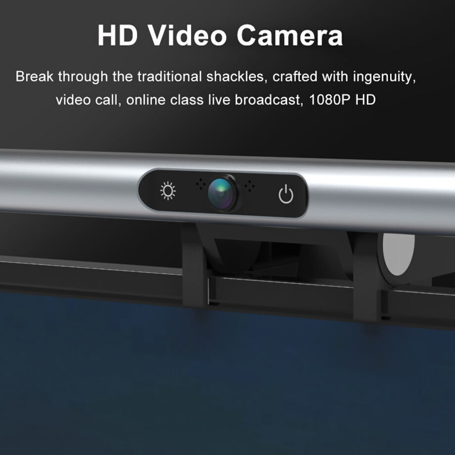 Touch Switch Eye-caring Led Usb Powered 1080p Camera Screen Hanging ...