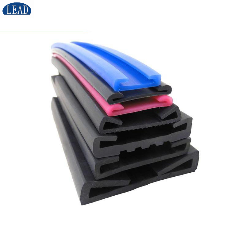 Customized Different Shape And Color Silione Extrusion Rubber Seal ...