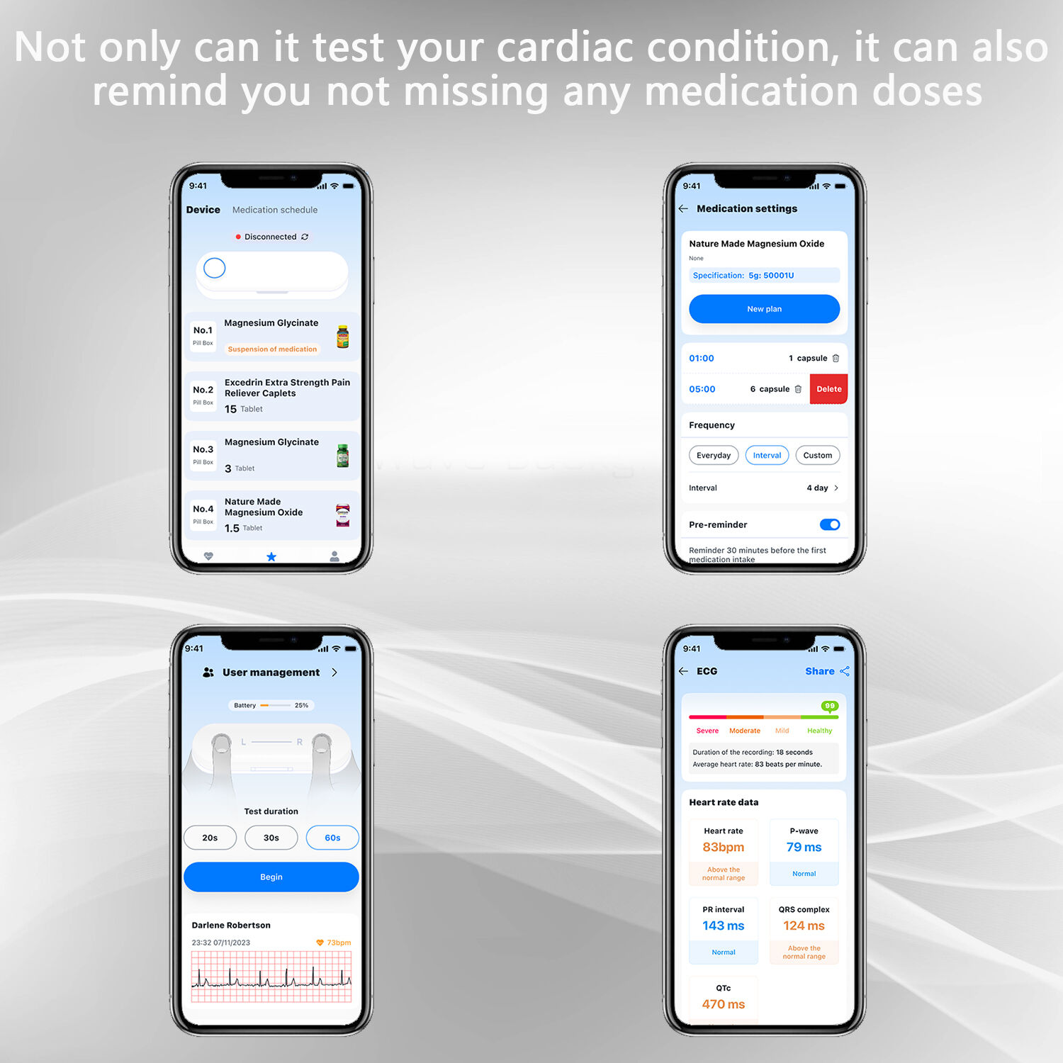 Buy Wholesale China Reddot Winner Remote Cardiac Health Monitoring ...