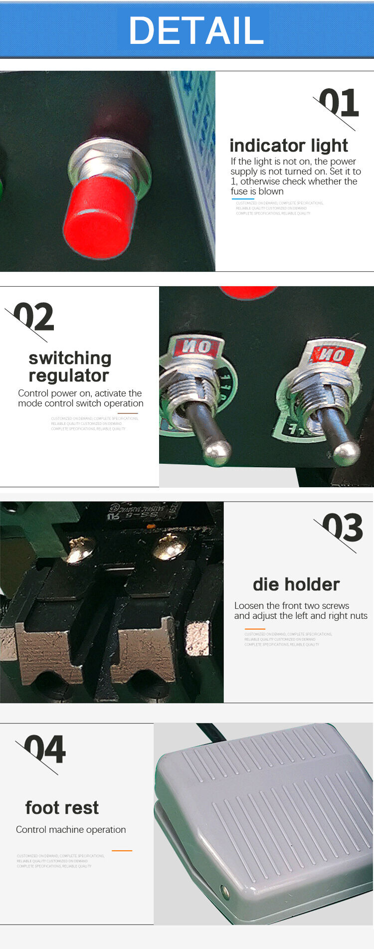 Network Cable Crystal Head Making Machine Semi-auto Patch Cord Rj45 ...