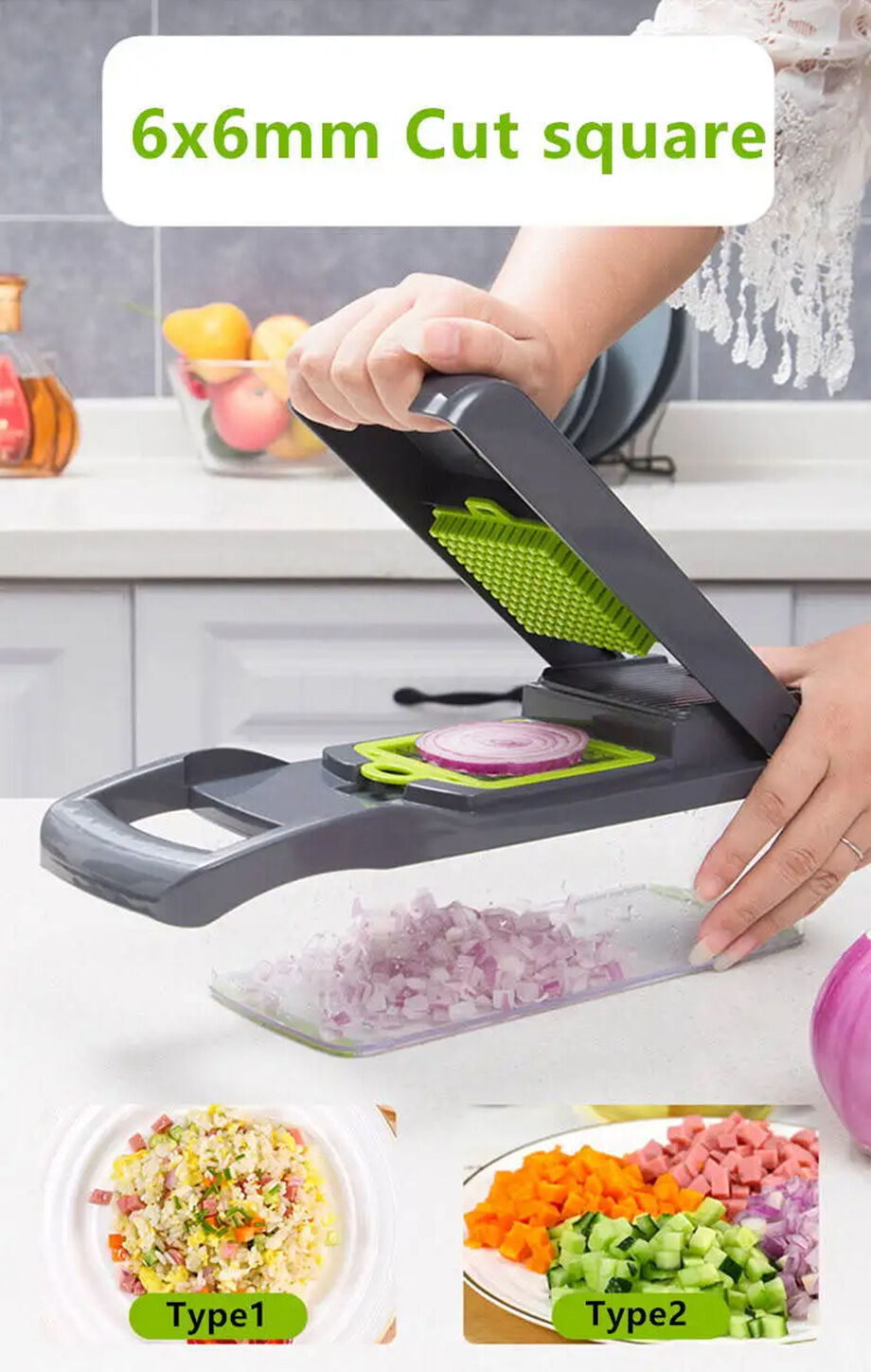 Multi Functional Vegetable Cutter, Kitchen Utensils, Shredding Tool ...