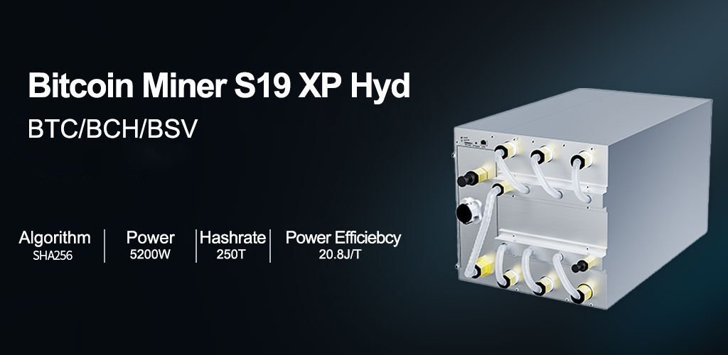 Buy Wholesale China Bitmain Antminer S19 Xp Hydro 250t 5200w 20.8j ...