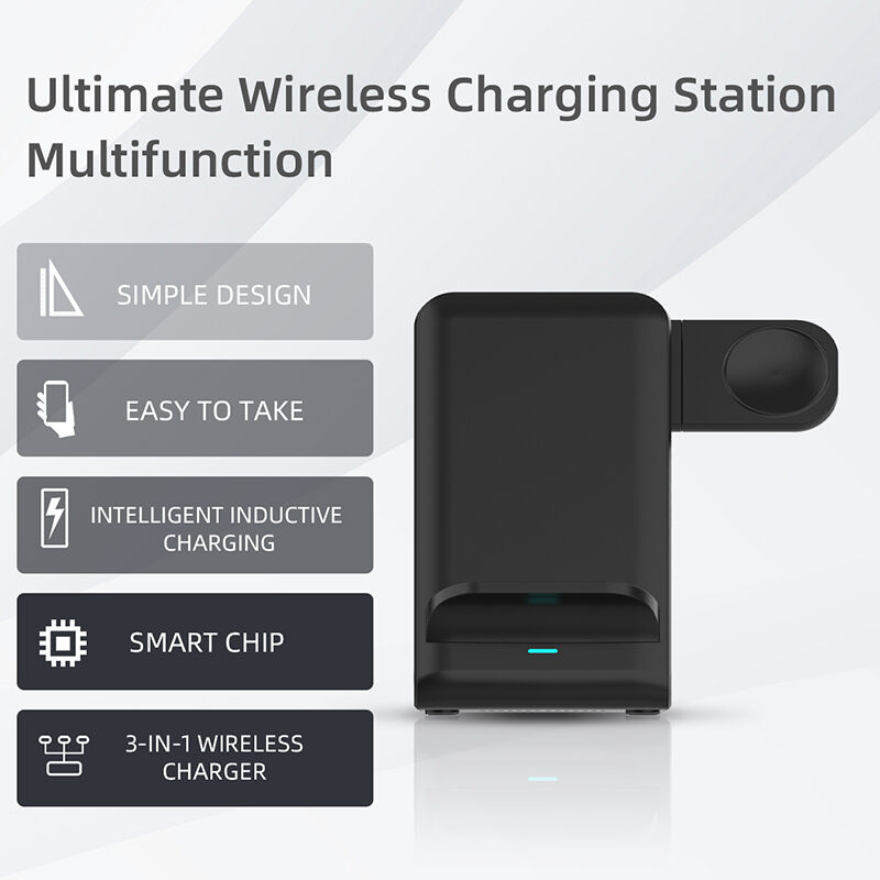 Wholesale Desktop Wireless Charger Mobile Phone Stand Portable ...