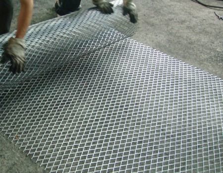 Brick Mesh/coil Mesh, Durable Diamond Aluminum Sheet Expanded Metal ...
