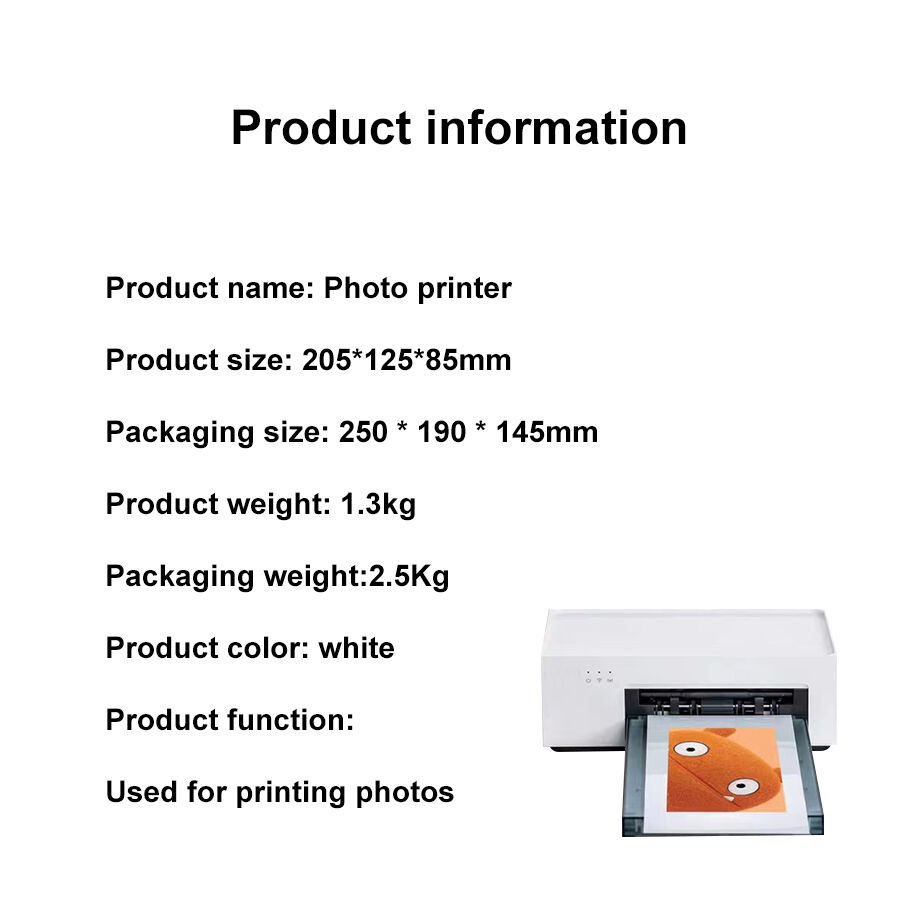 Back Film Photo Printer Mobile Phone Photo Color Inkless Sublimation ...