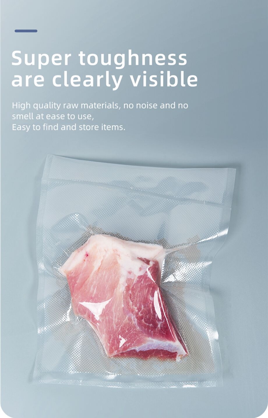 Buy Wholesale China Custom Logo Printed Steak Plastic Vacuum Storage ...