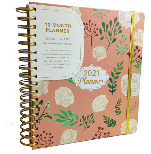 Supplier Spiral Notebook,success Journal, Monthly Planner ,gold Foil ...