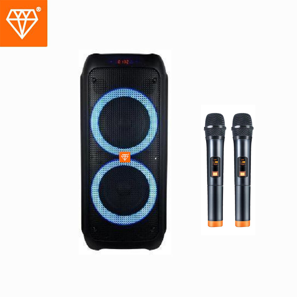 Buy Wholesale China Diamond Speaker Factory Dual 8 Inch Rotating Light ...