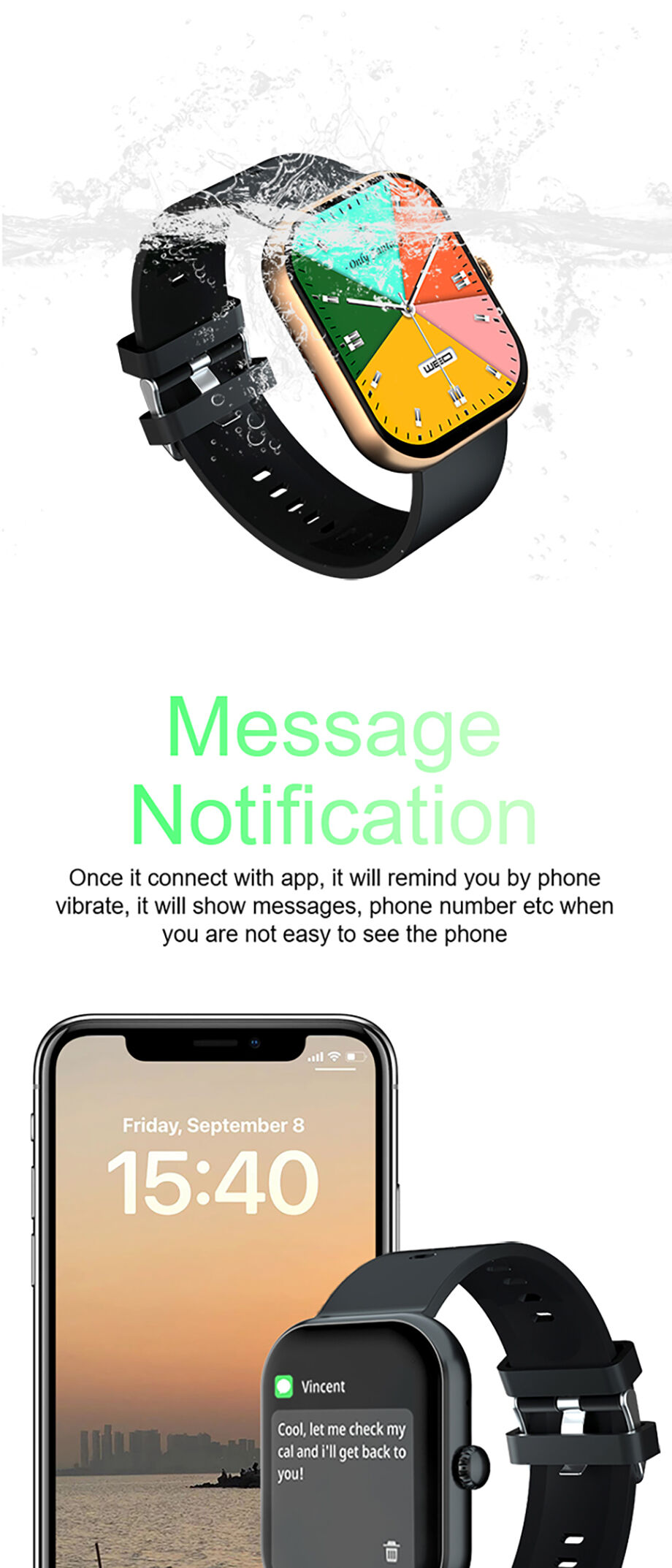 Buy Wholesale China Factory Price 2.01 Inch Screen Gl-8 Smartwatch ...