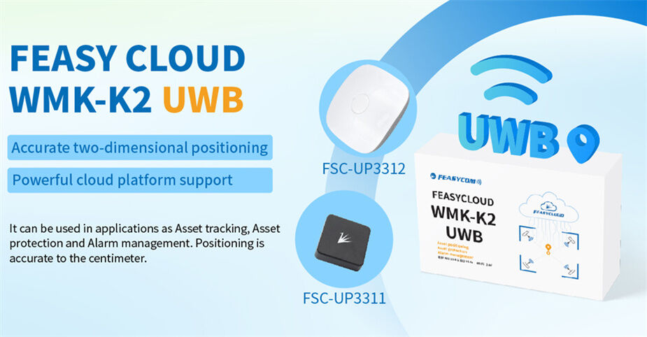 Feasycom Wmk-k2 Bluetooth Location Function Gateway Wireless Tag Cloud Warehouse Management Uwb ...