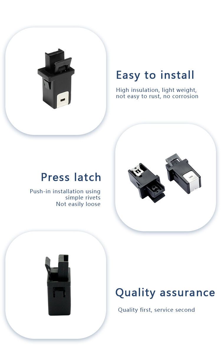 Buy Wholesale China Dl-8 Plastic Push Push Door Lock Automatic Switch ...