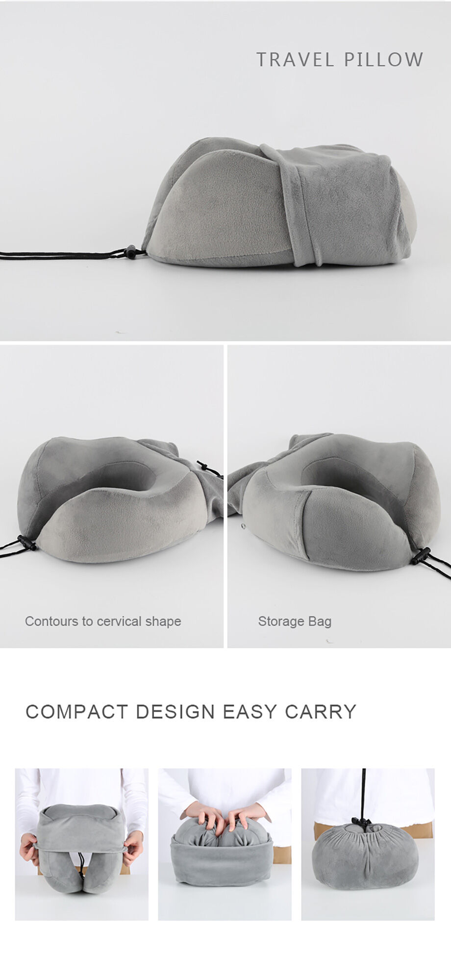 Buy Wholesale China Cervical Pillows Memory Foam Orthopedic Ergonomic ...