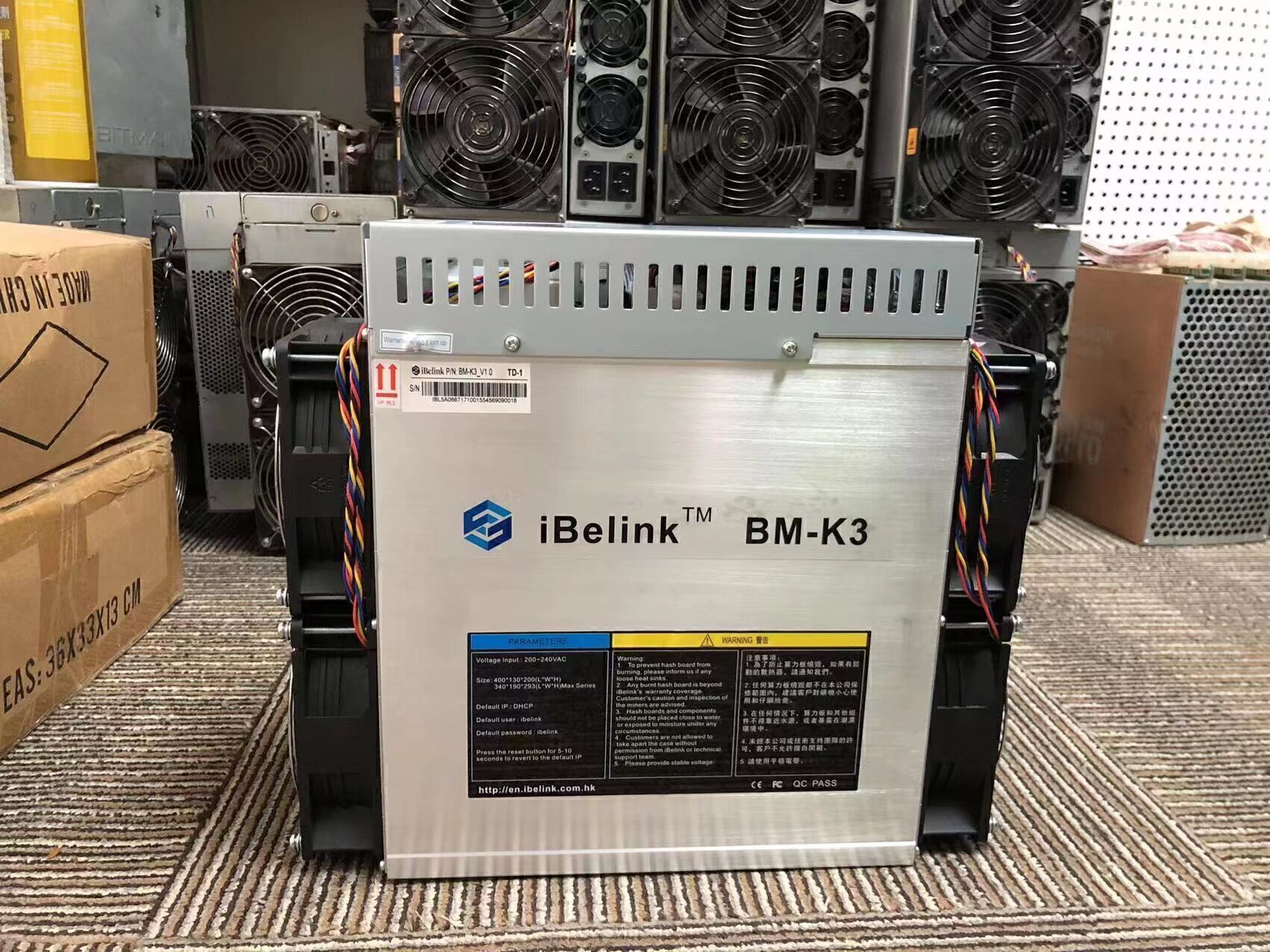 High Profit Iceriver Kas Ks3 8th 3200w Miner Ice River Kaspa Mining ...