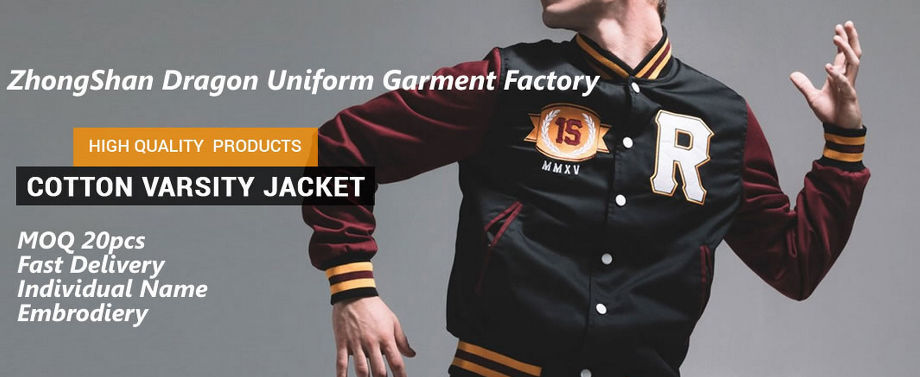 Buy Wholesale Macau SAR College Jackets Patches Varsity Jacket For ...