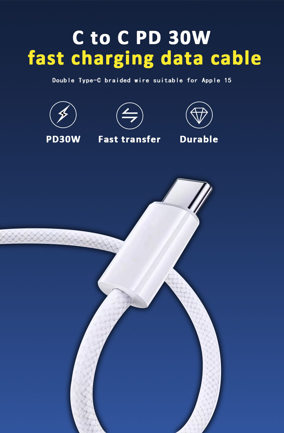 Buy Wholesale China Manufactory Super Charge Data Cable For Latest Iso ...