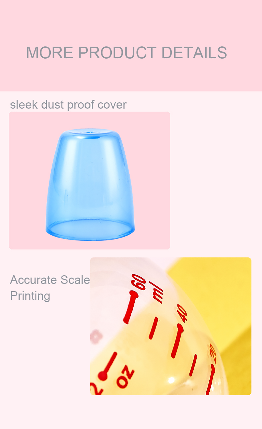 Factory Wholesales Mini Baby Juice Bottle 2 Oz 60ml Handless Baby ...