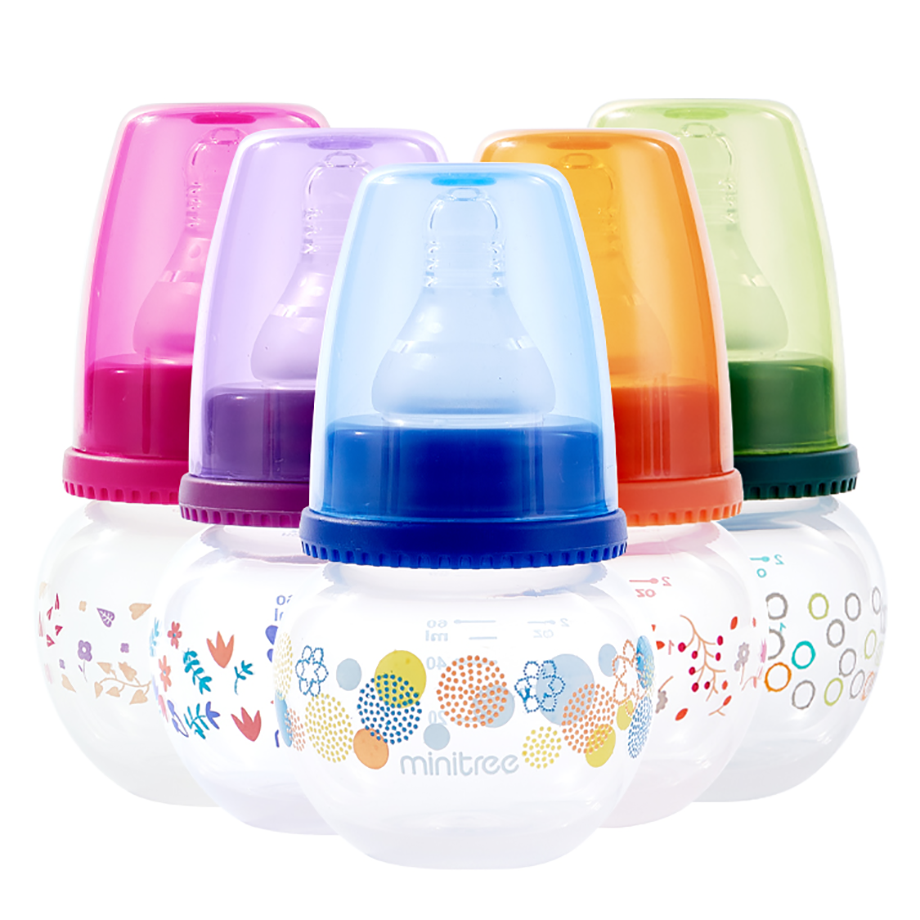 Factory Wholesales Mini Baby Juice Bottle 2 Oz 60ml Handless Baby ...