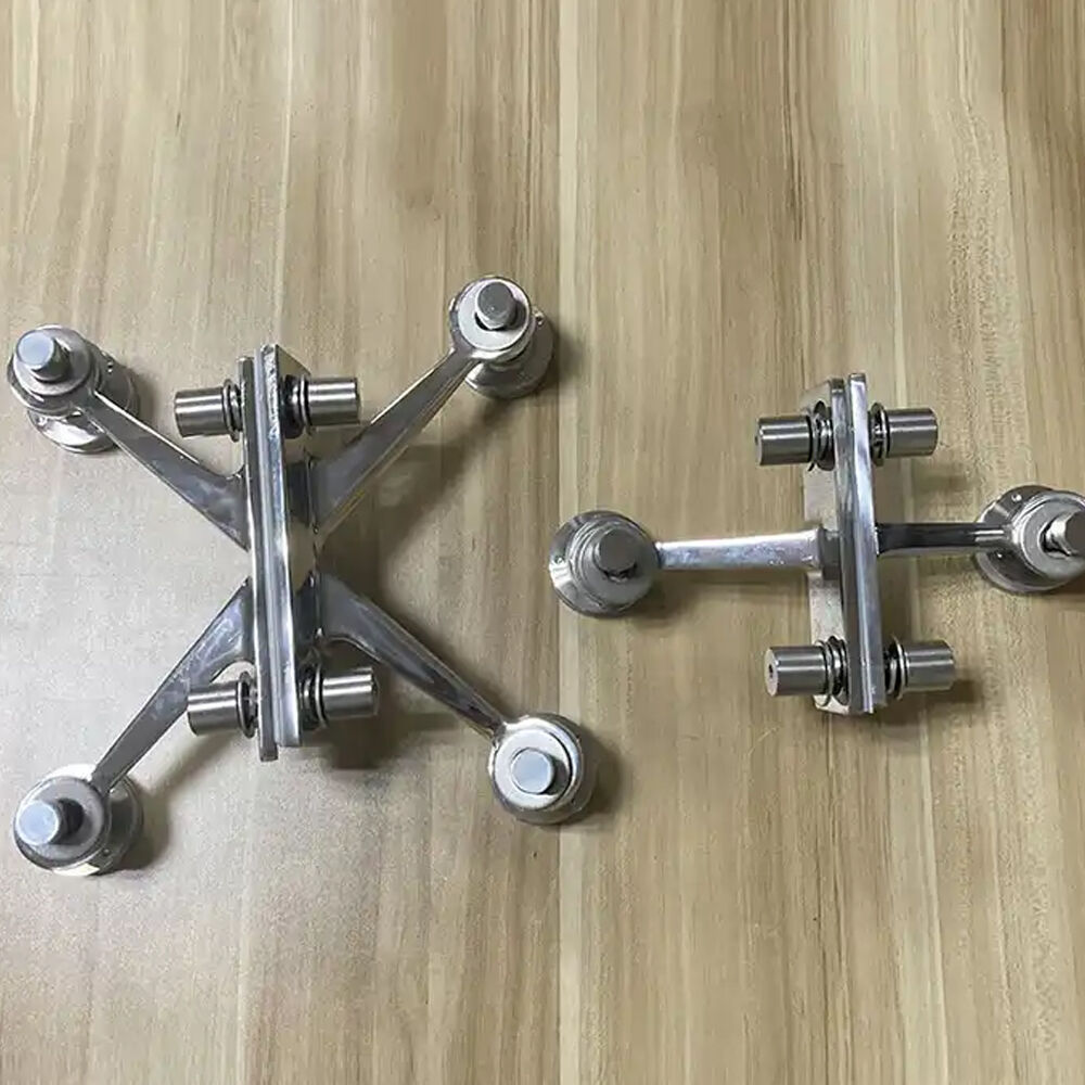 Buy Wholesale China Curtain Wall 4 Arms Stainless Steel Glass Fin ...