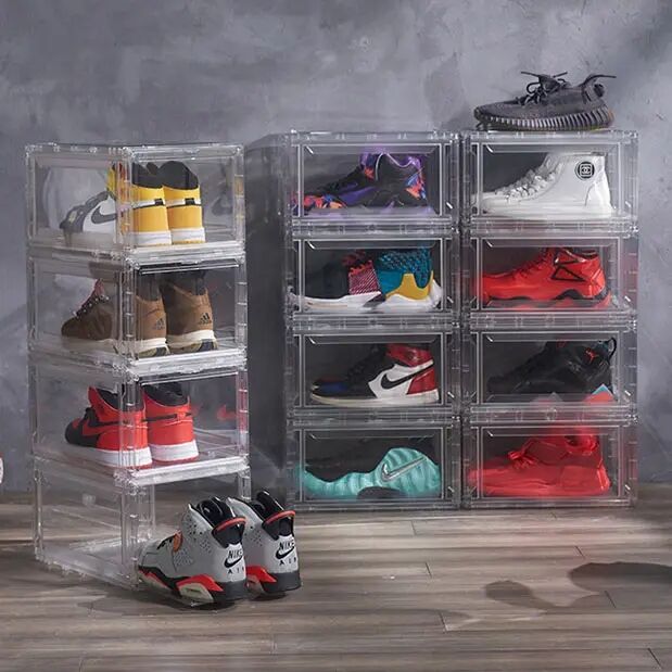 Buy Wholesale China Wholesale Transparent Plastic Sneaker Stackable ...