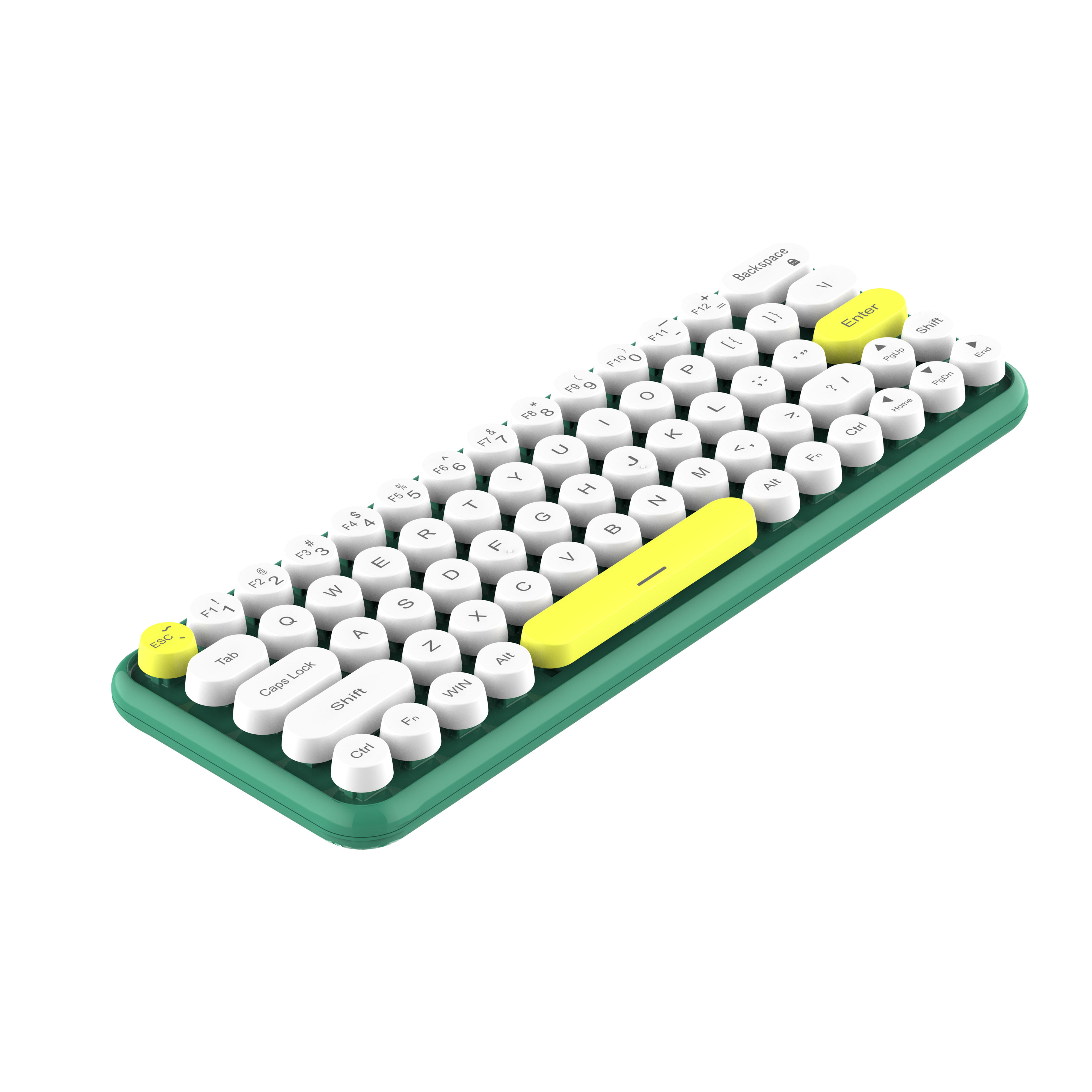 K47，low Price Promotion, Wireless Bluetooth Office Keyboard, Colorful ...