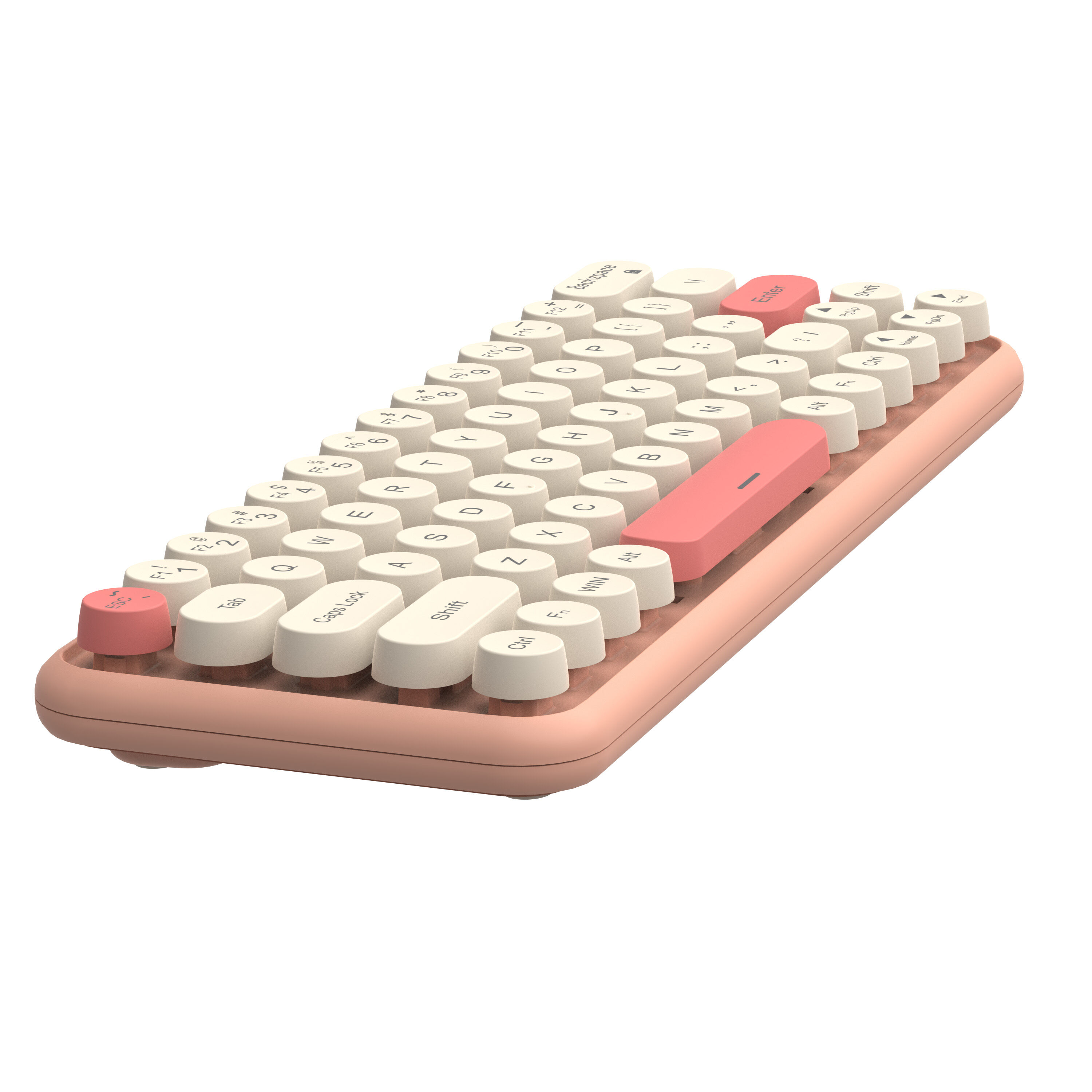 K47，low Price Promotion, Wireless Bluetooth Office Keyboard, Colorful ...