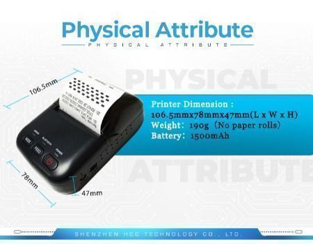 Bulk Buy China Wholesale 58mm Android Thermal Printer Mini Printer With ...