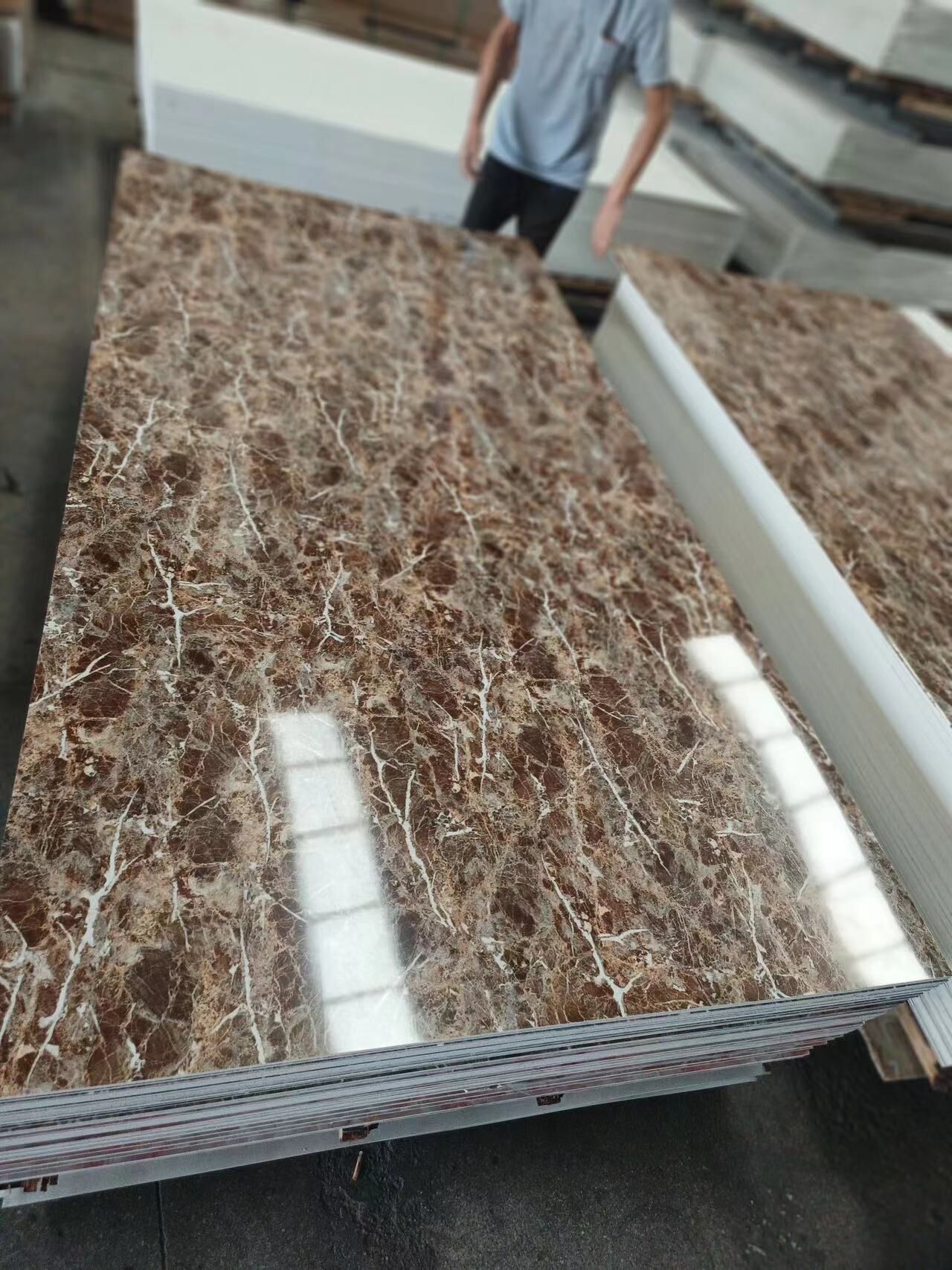 Buy Wholesale China Linyi Uv Marble Pattern Sheet 2.5mm Factory ...