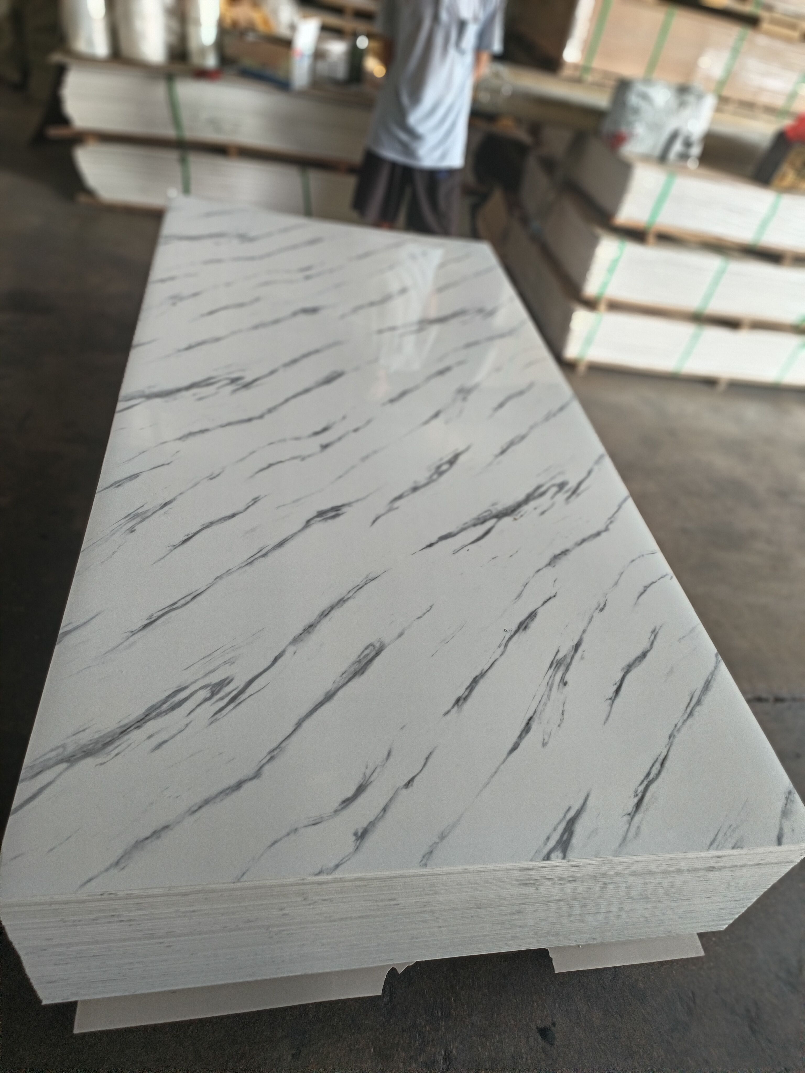 Buy Wholesale China Linyi Uv Marble Pattern Sheet 2.5mm Factory ...