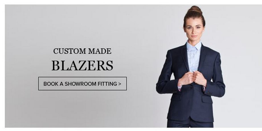 Custom Made Sample Ladies Office Bank Uniform Design For Women Front ...