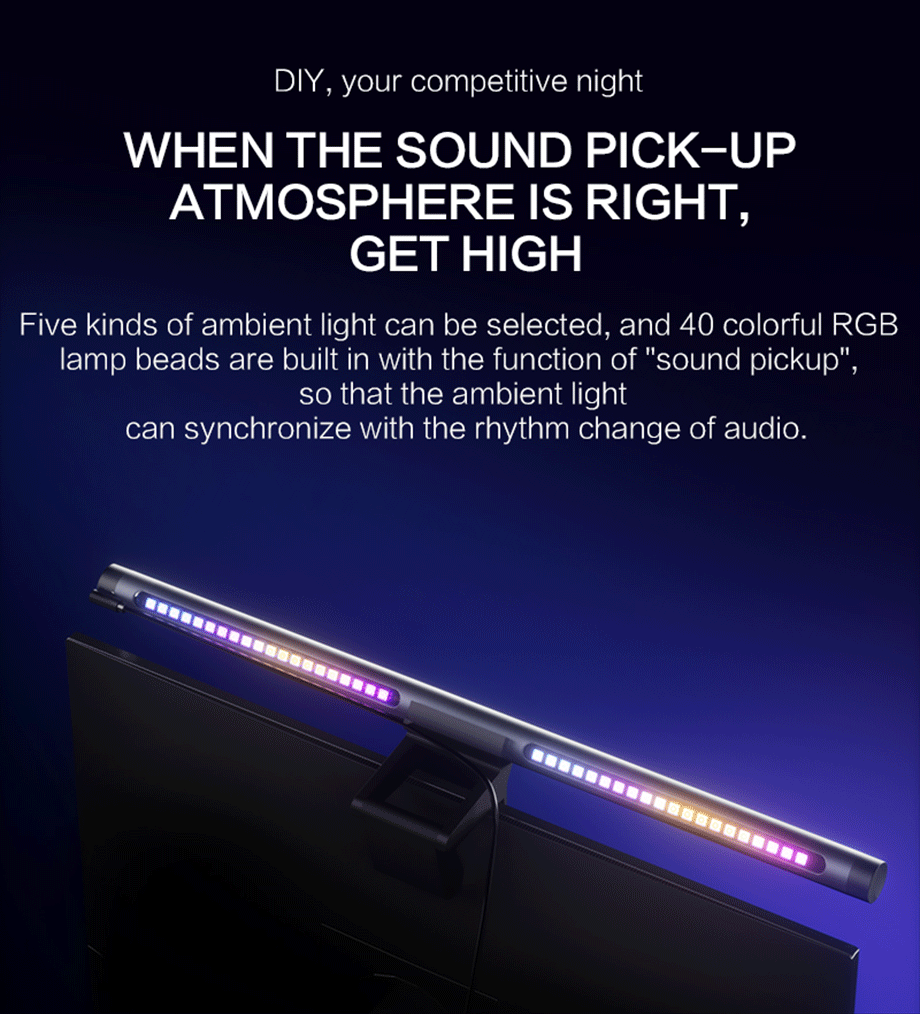 Buy Wholesale China Home Office Gaming Usb Reading Monitor Lamp ...