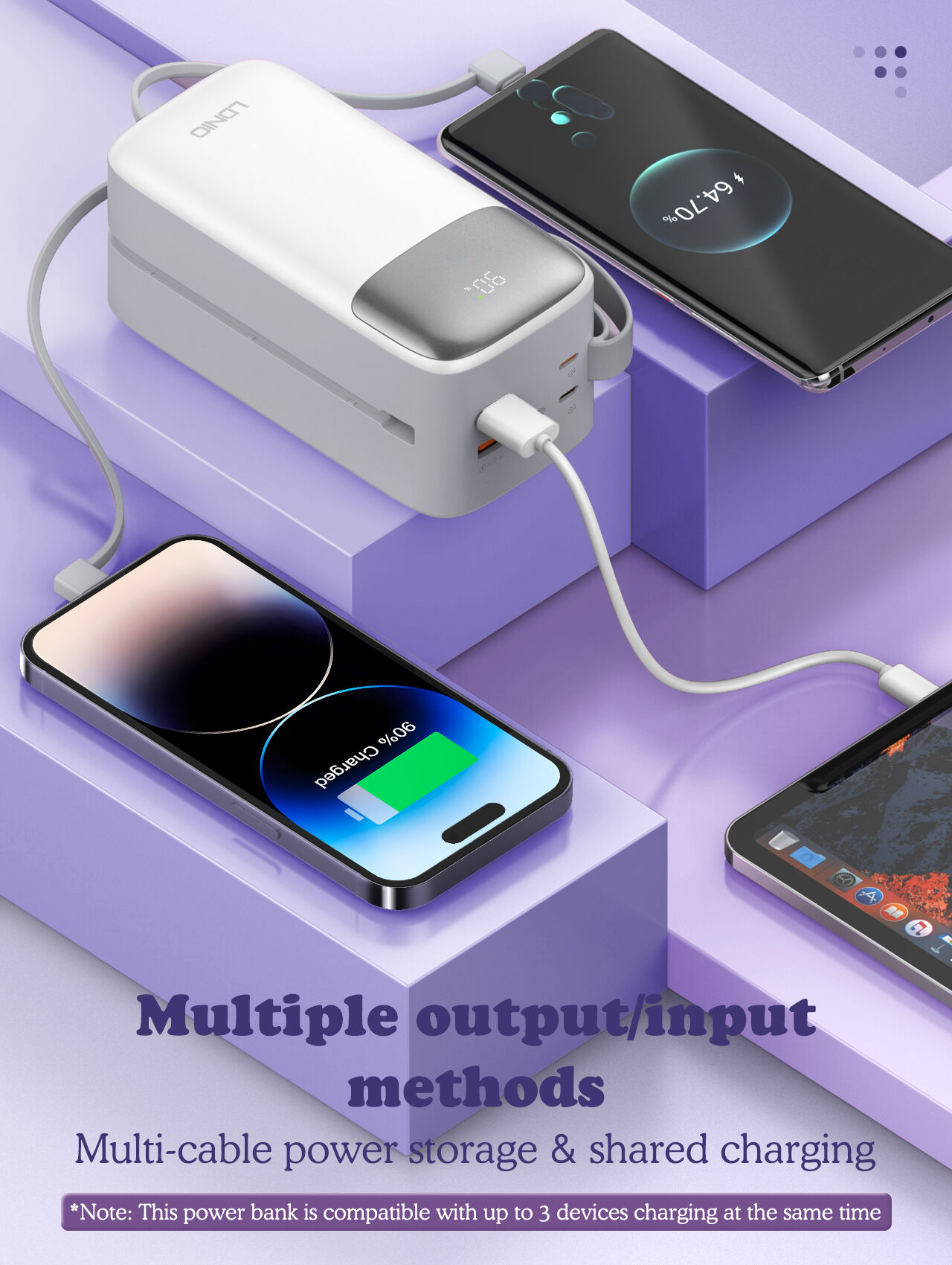 Buy Wholesale China Ldnio Wholesale Emergency Power Bank 50000mah For ...