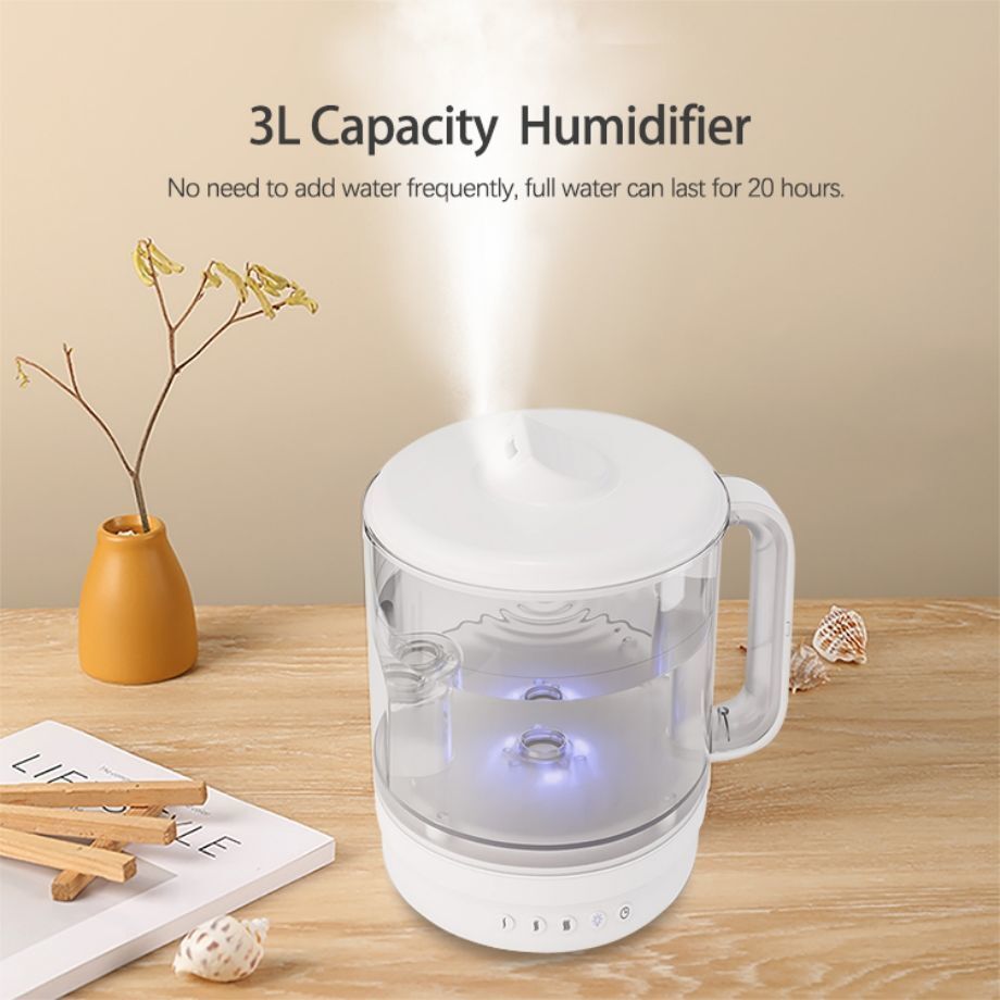 Buy Wholesale China Big Capacity 3l Ultrasonic Humidifiers 3000ml ...