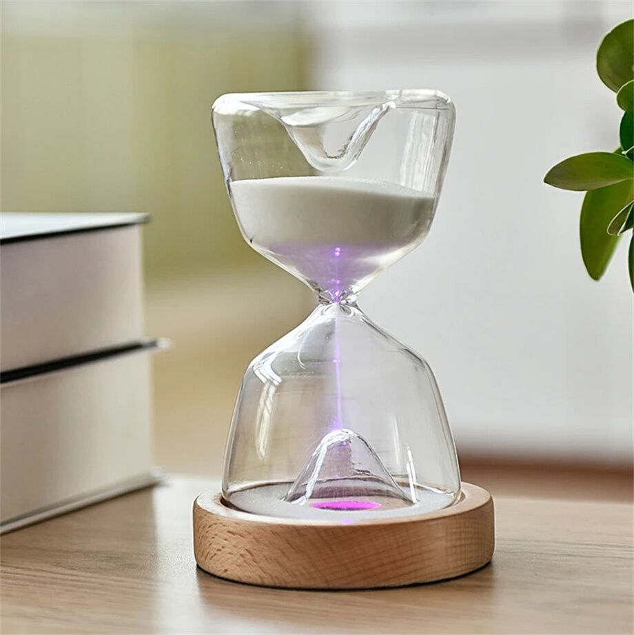 Buy Wholesale China Hot Sale Glass Hourglass Sand Timer Lighted Remote ...