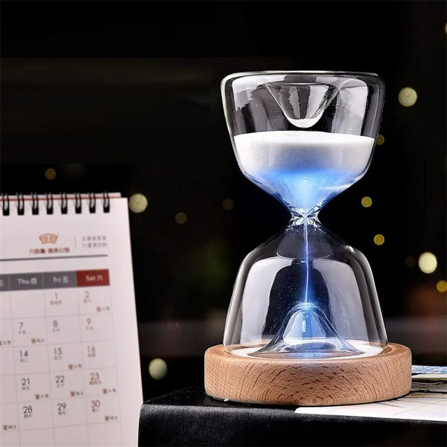 Buy Wholesale China Hot Sale Glass Hourglass Sand Timer Lighted Remote ...