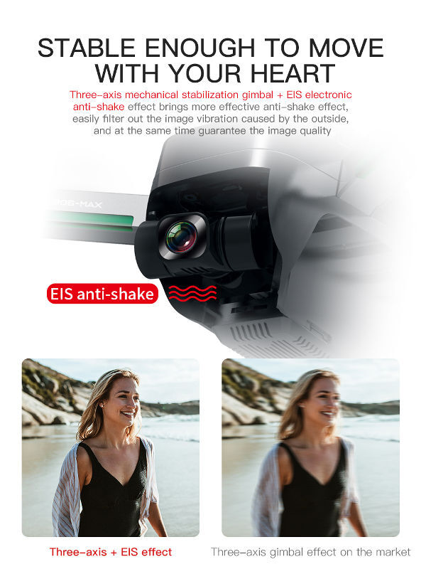 Gps Electric Uav Hd Camera Eis Anti Shake Camera Clear Intelligent ...