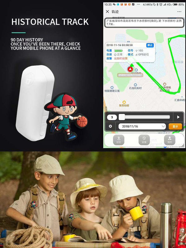 Hot Selling Gps Intelligent Positioning Tracker Hd Two-way Call One Key ...