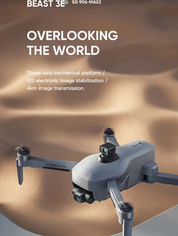 Remote Control Usb Charging Uav Gps Positioning 4k Hd Lens 4km Image ...