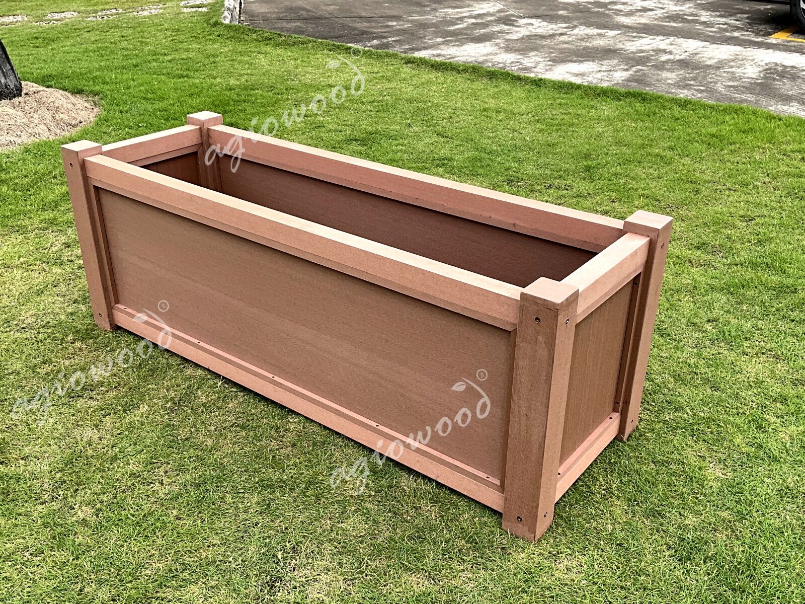 60 Inch Planter (with/without Casters) - Wood + Pp Composite (wpc) $245 ...