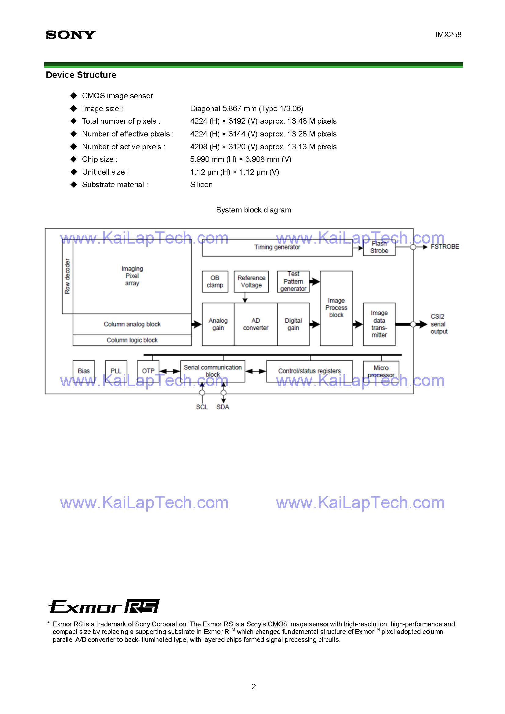 Buy Wholesale Hong Kong SAR Klt-d3ma-imx258 V3.0 13mp Imx258 ...