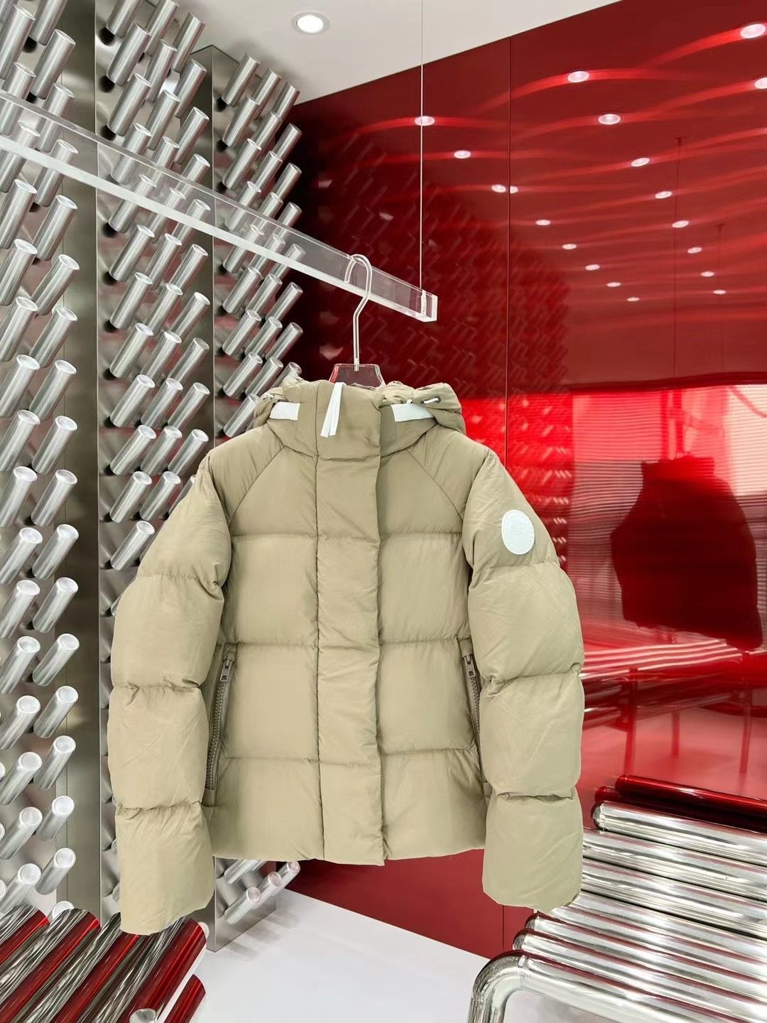 Men's Designer Jacket Winter Jacket Monc Puffer Jacket Short Glossy ...