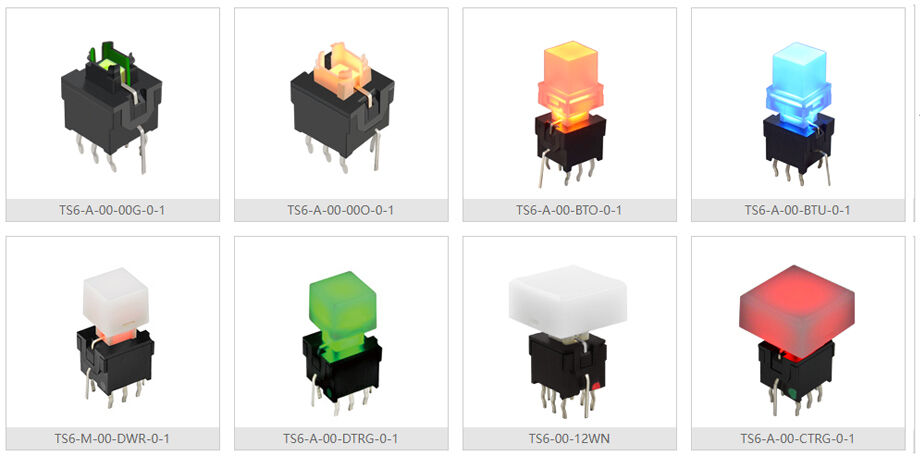 Buy Wholesale China Honyone Tact Switch, Momentary/self-lock With Led ...