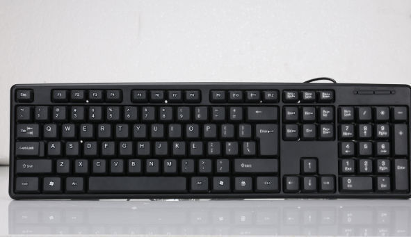 Buy Wholesale China Most Hot Selling Black Wired Usb Keyboard Usb 2.0 ...