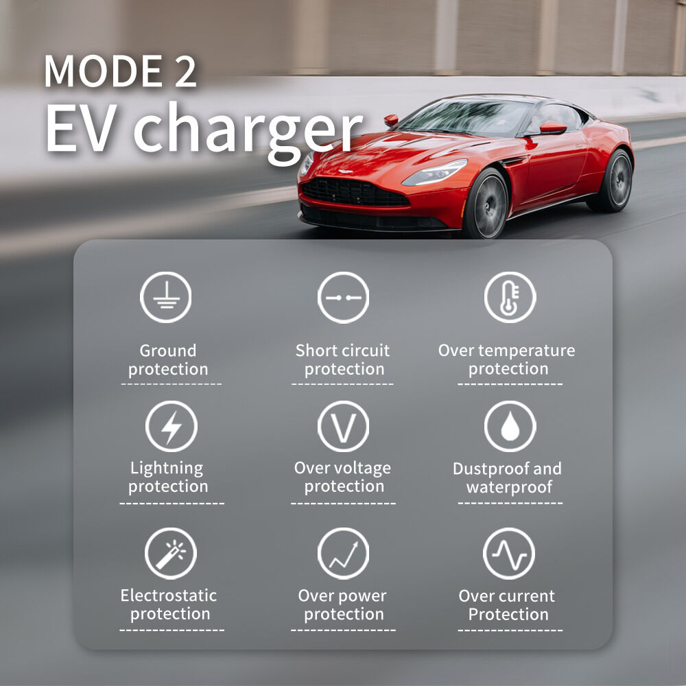 European Standard Type 2 New Energy Portable Ac Charging Gun 3.5kw ...