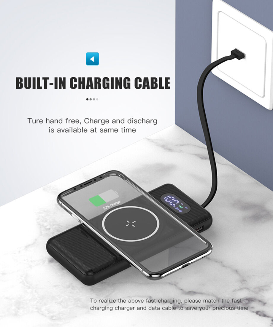 Buy Wholesale China Wholesale 10000mah Wireless Power Bank Charger 15w ...