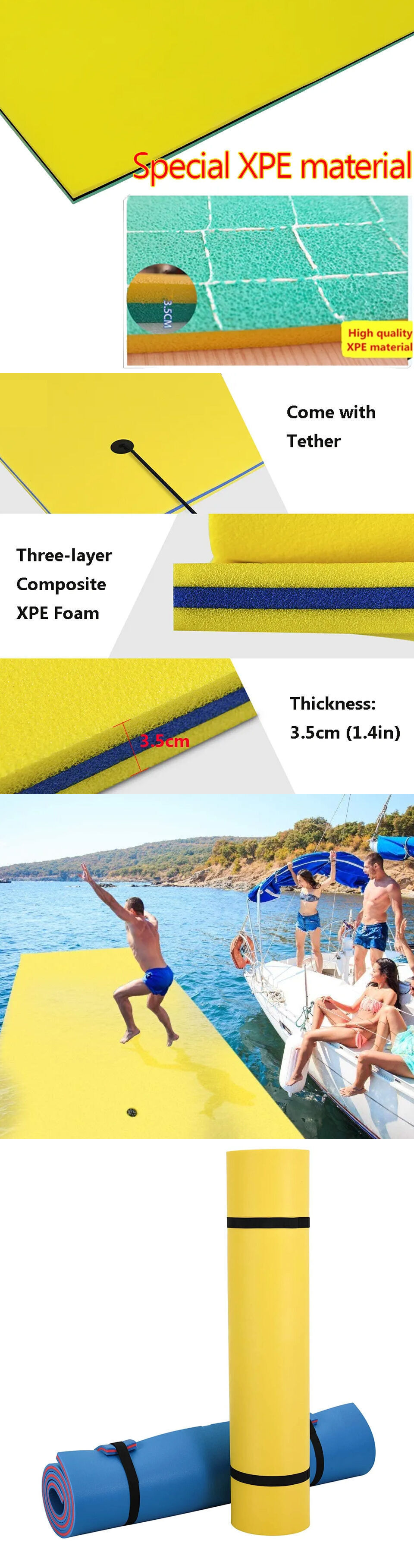 Buy Wholesale China Popular Floating Water Mat Reviews Baby Swimming ...