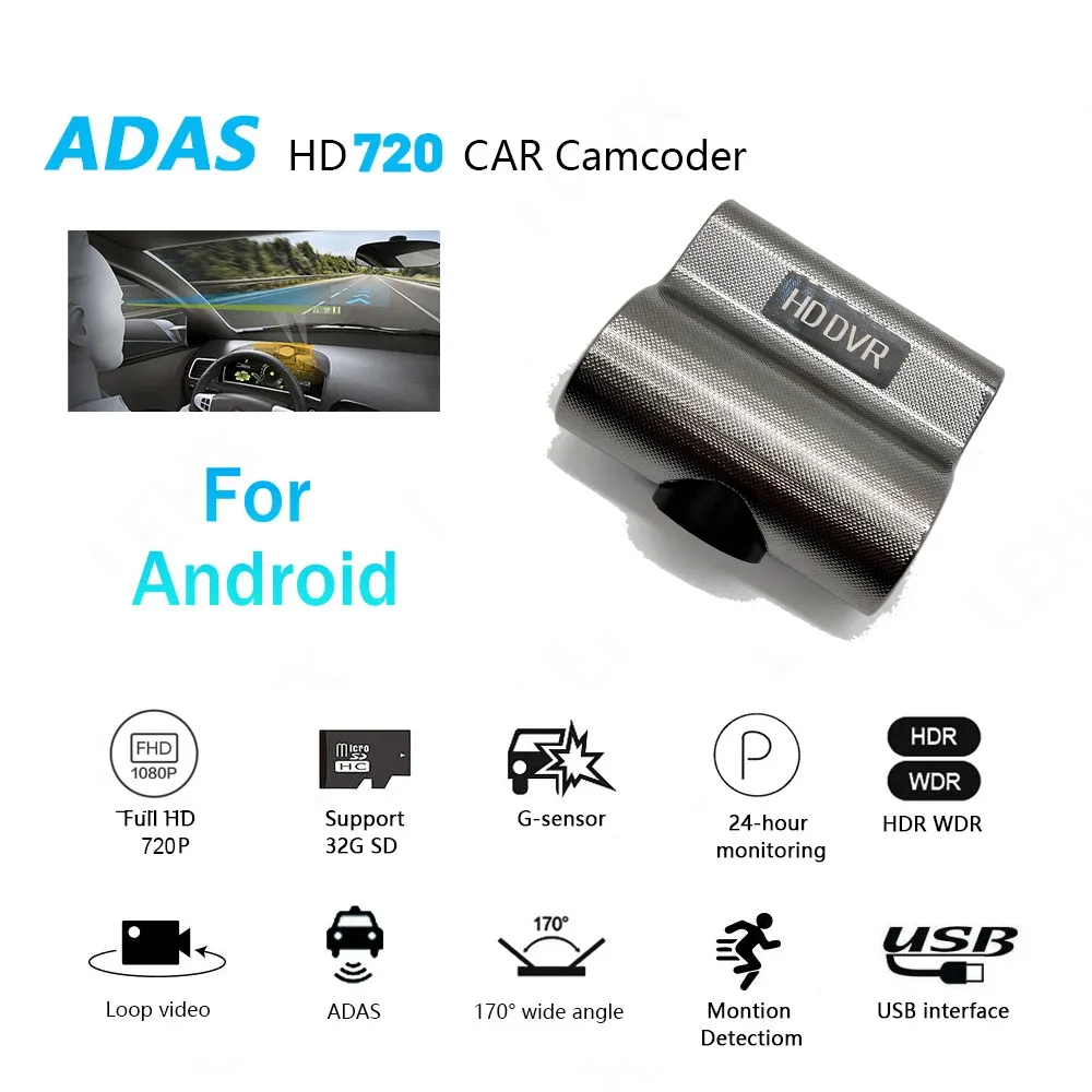 720p Android Usb Dvr Car Dash Cam Dvr Driving Video Recorder Vehicle ...