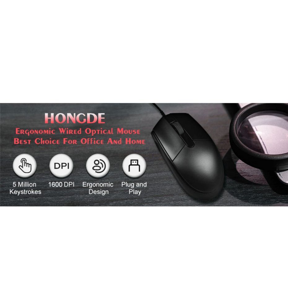 Buy Wholesale China Dpi1600 Wired Mouse Simple Mouse For Office Home Windows7/8/10/2000/xp/vista ...